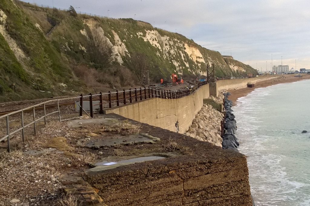 Video | New rail viaduct at Dover | New Civil Engineer