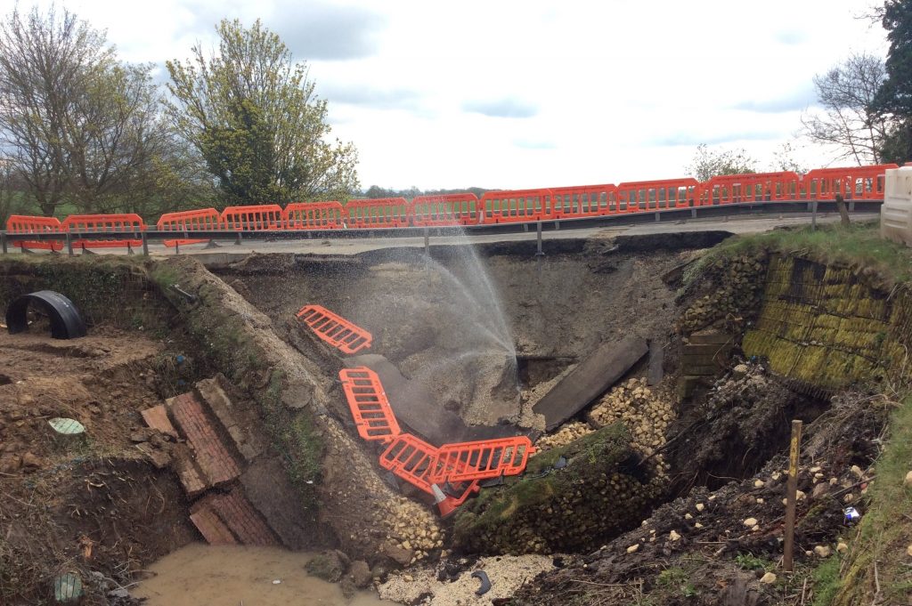 Collapsed tunnel being rebuilt | New Civil Engineer