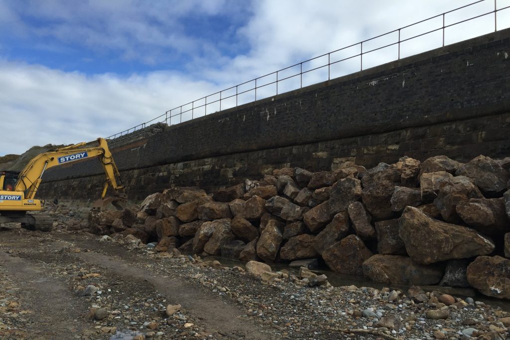 Sea defences completed in Cumbria | New Civil Engineer