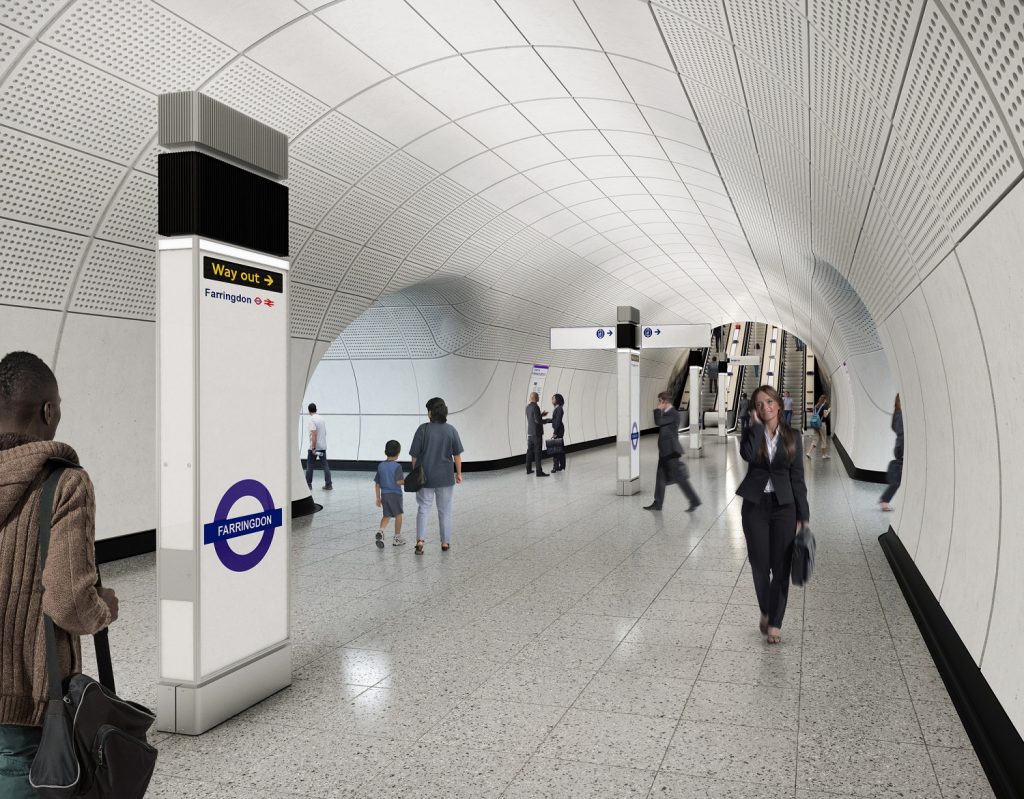 The Gallery | First look at stunning Crossrail stations | New Civil ...