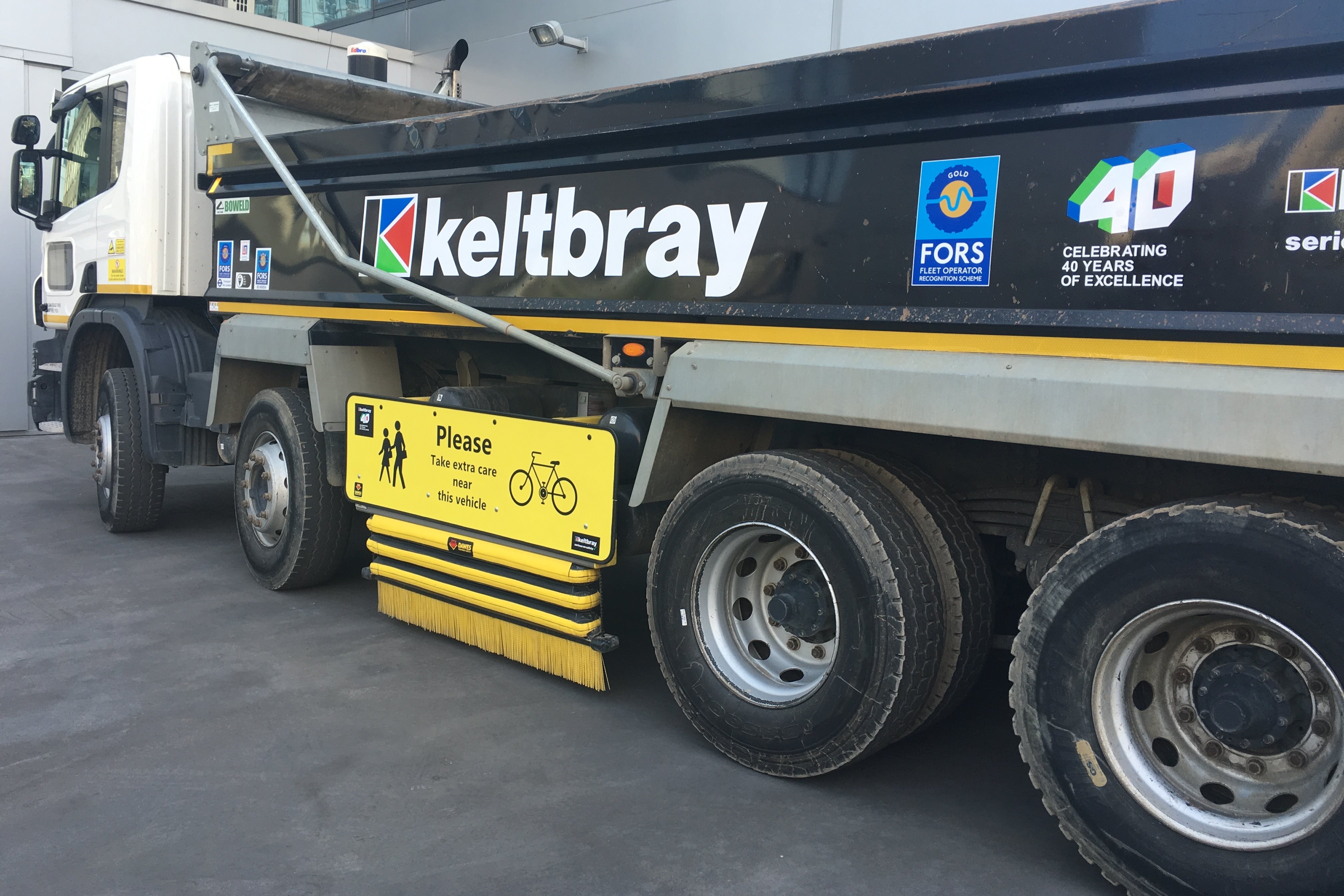 New safety system for HGVs to protect cyclists | New Civil Engineer