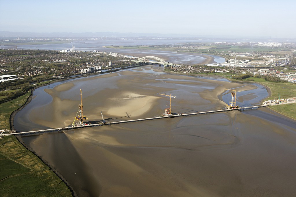The Gallery | Bridge-building machine on Mersey Gateway | New Civil ...