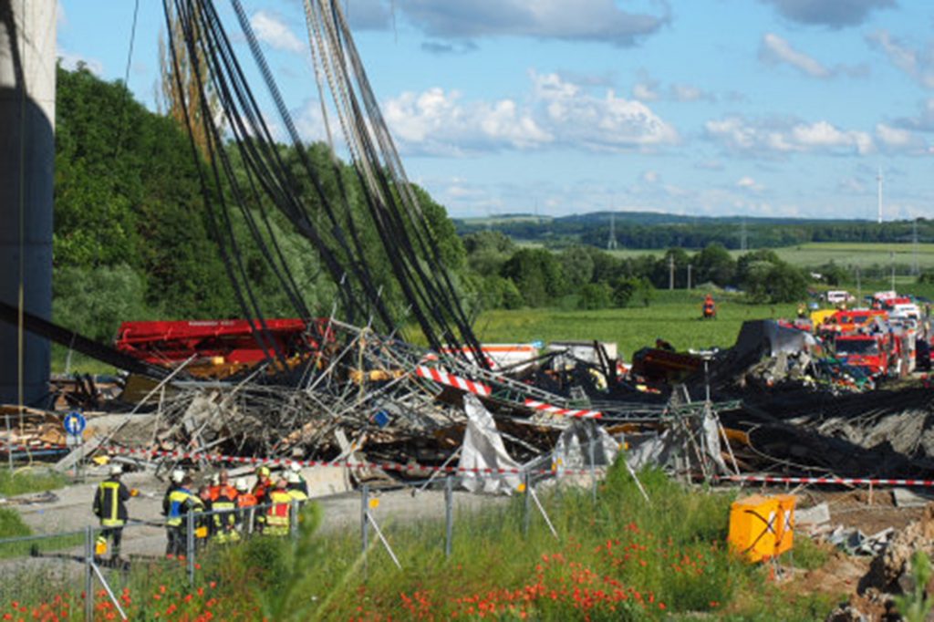 Under construction bridge collapses in Germany | New Civil Engineer