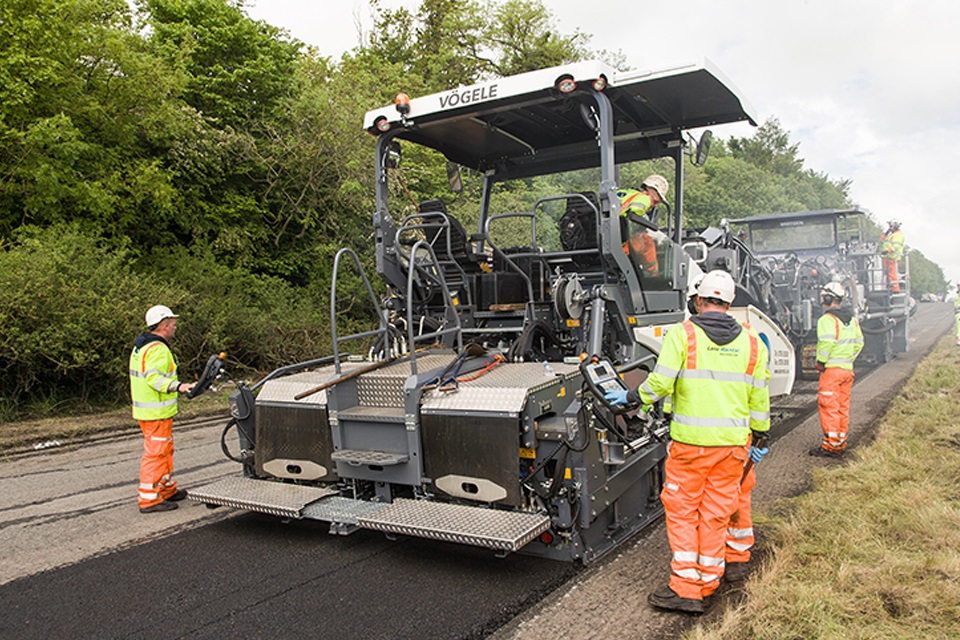 Video | A-one+ debuts faster road resurfacer | New Civil Engineer