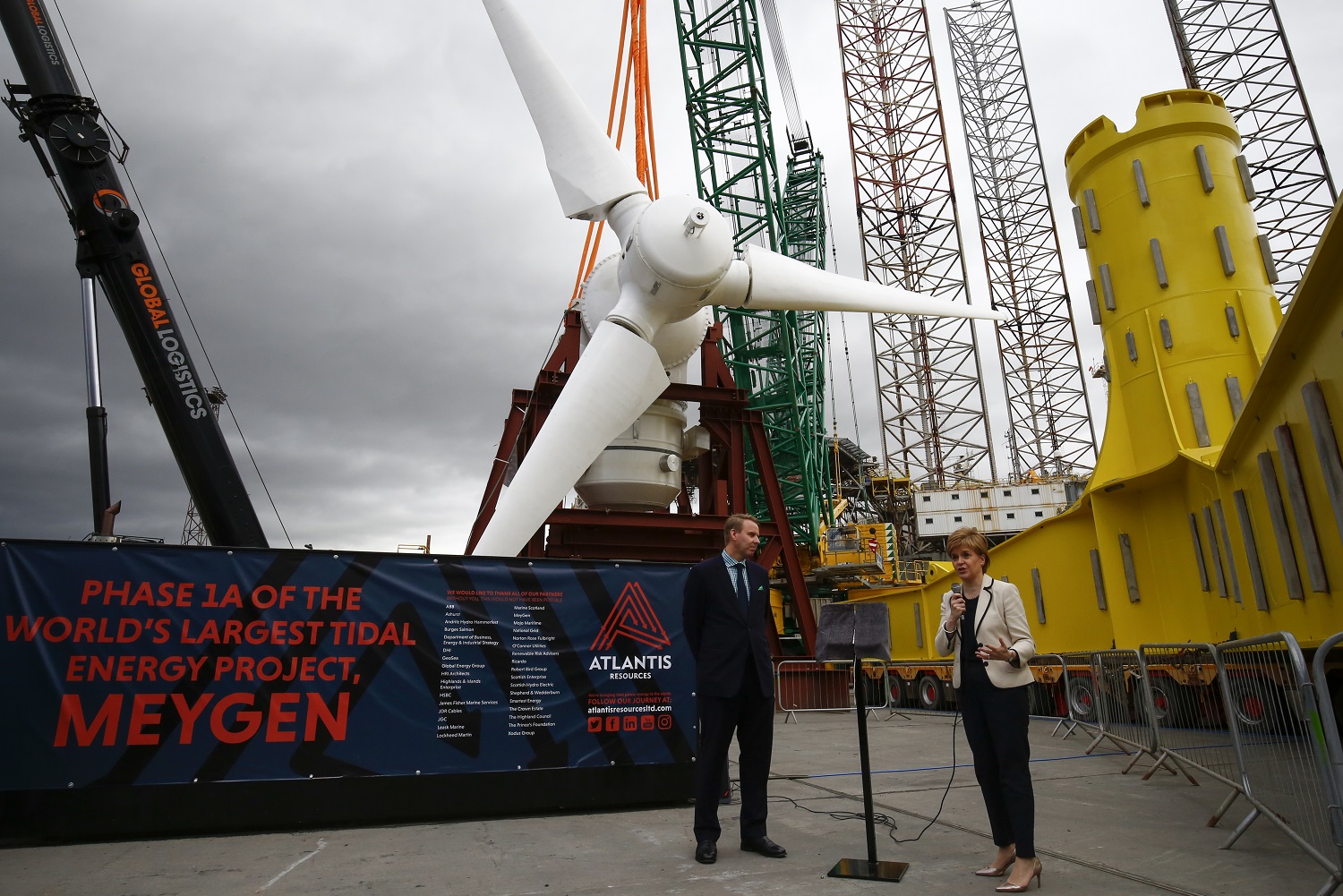 First MeyGen turbines unveiled | New Civil Engineer