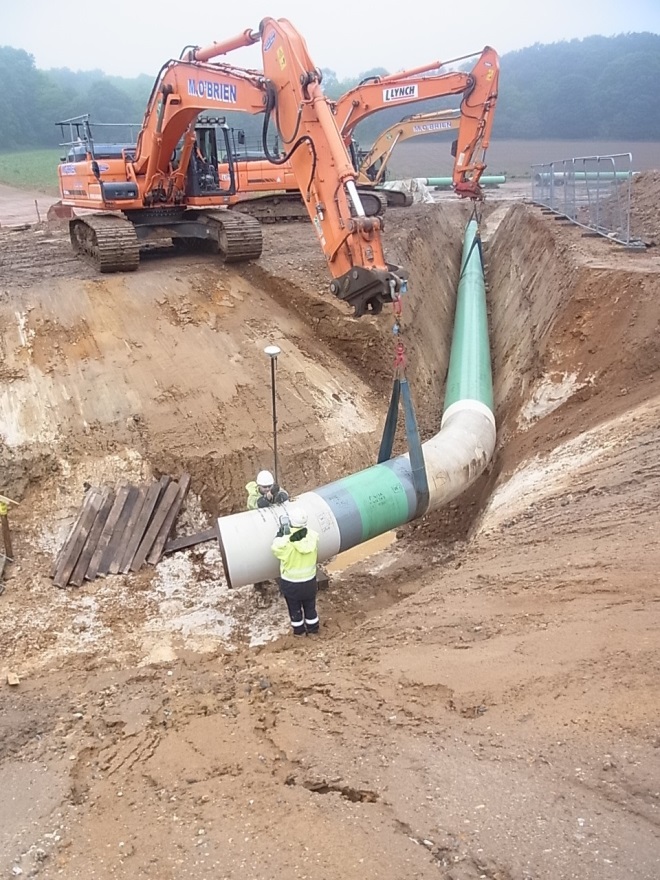 Complex gas main diversion completed | New Civil Engineer