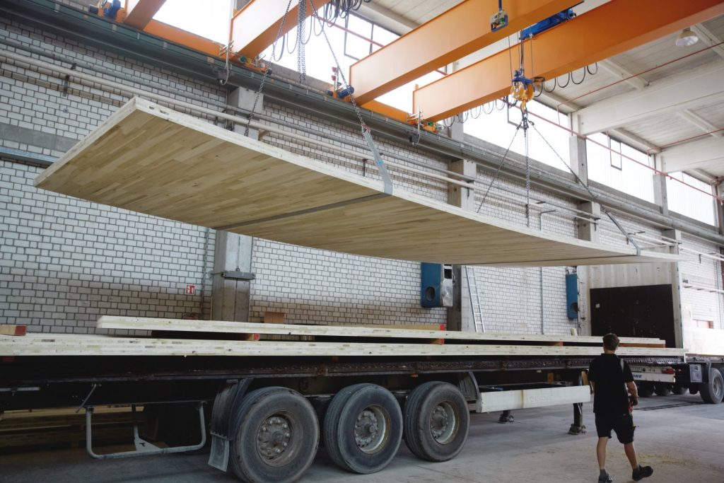 Sustainable hardwood CLT structure unveiled | New Civil Engineer