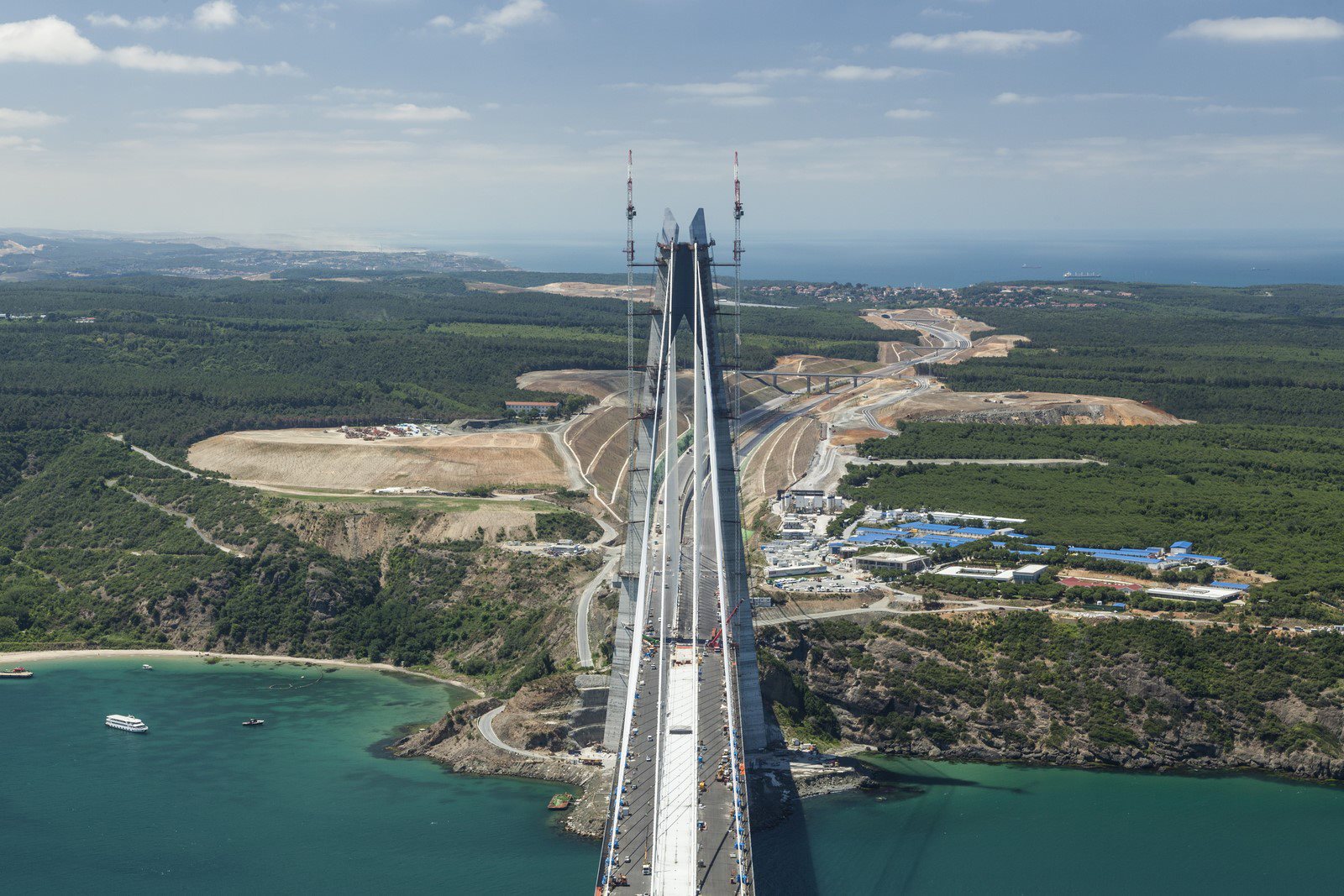 The Gallery | Turkey unveils Third Bosphorus Bridge | New Civil Engineer