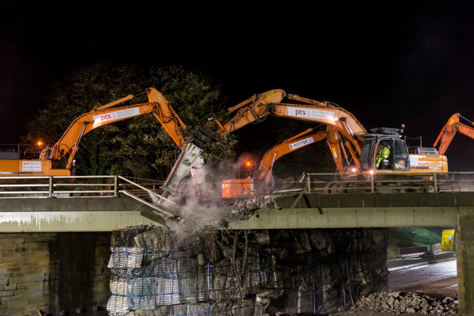 Major A1 bridge to be installed this weekend | New Civil Engineer