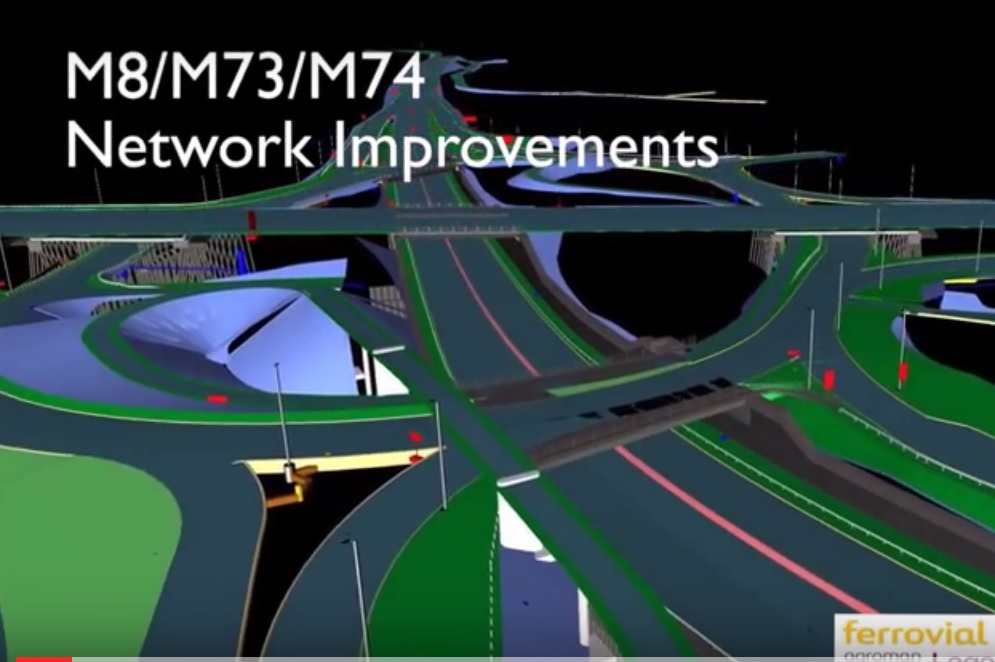 Video | BIM designed M74 Raith interchange | New Civil Engineer