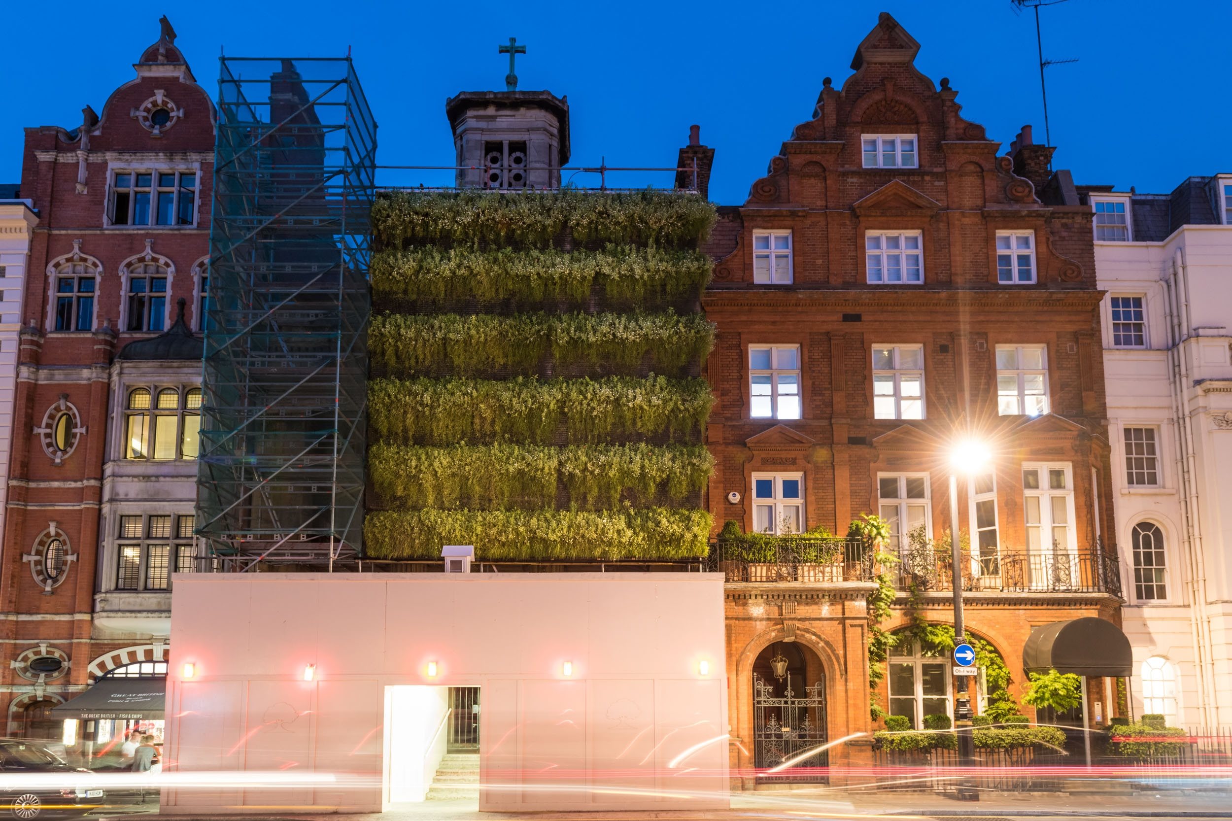 'Living wall' scaffolding solution unveiled | New Civil Engineer