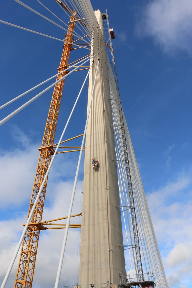 Queensferry Crossing | Blustery battle | New Civil Engineer