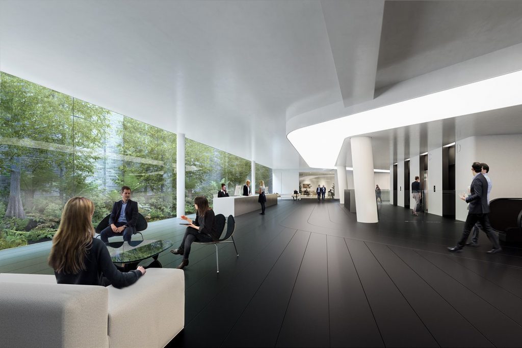 The Gallery | Construction of One Angel Court | New Civil Engineer