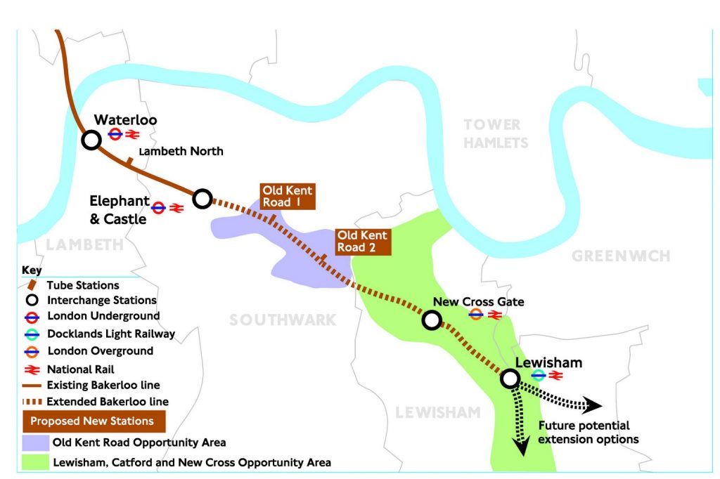 London Growth Plan: Bakerloo and DLR extensions, Crossrail 2 work in 10 ...