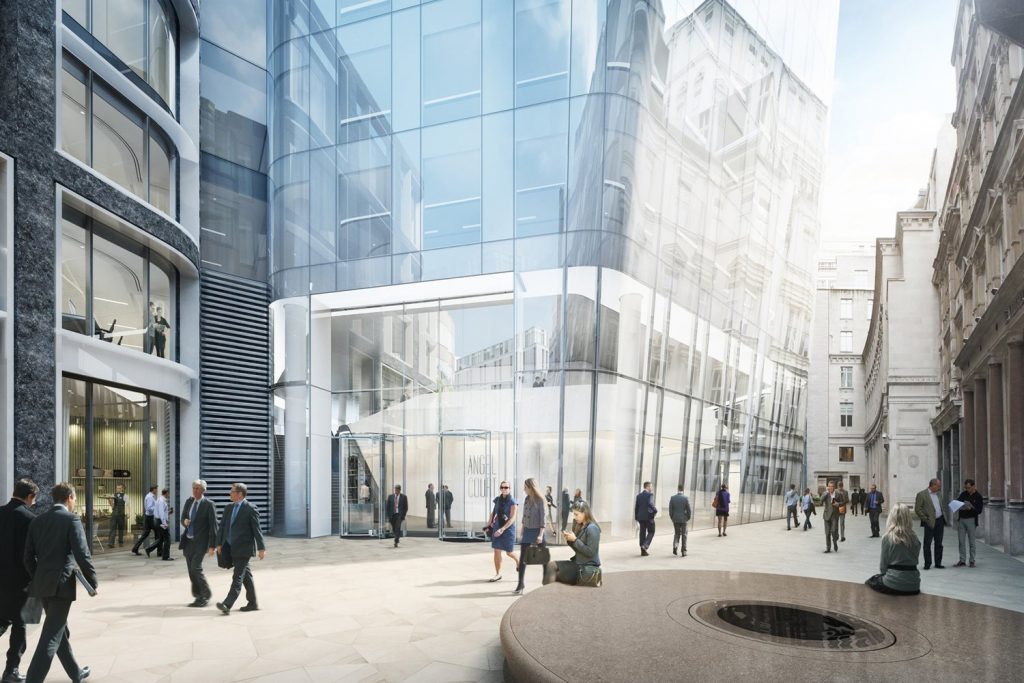 The Gallery | Construction of One Angel Court | New Civil Engineer