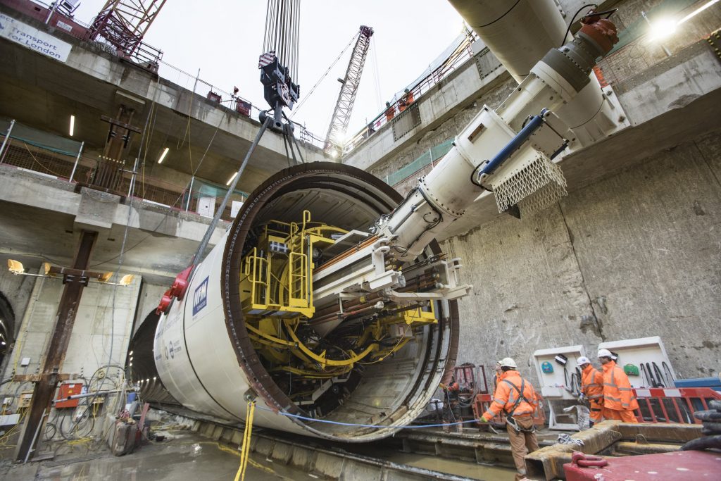 The Gallery | Northern Line Extension TBMs installed | New Civil Engineer