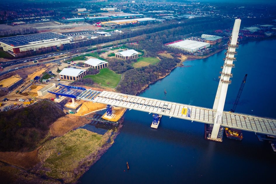 The Gallery | New Wear bridge deck launched | New Civil Engineer