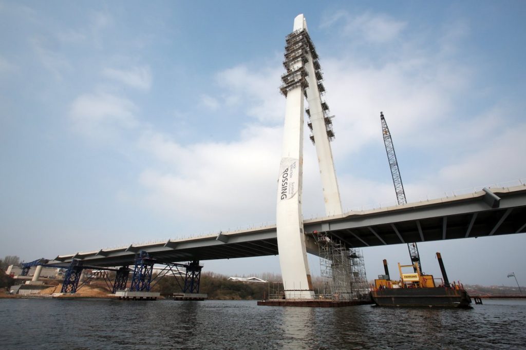 The Gallery | New Wear bridge deck launched | New Civil Engineer