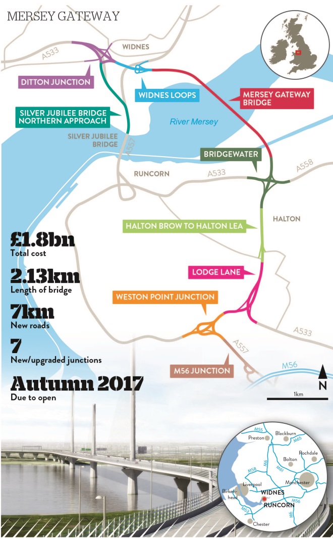 Mersey Gateway nears completion | New Civil Engineer