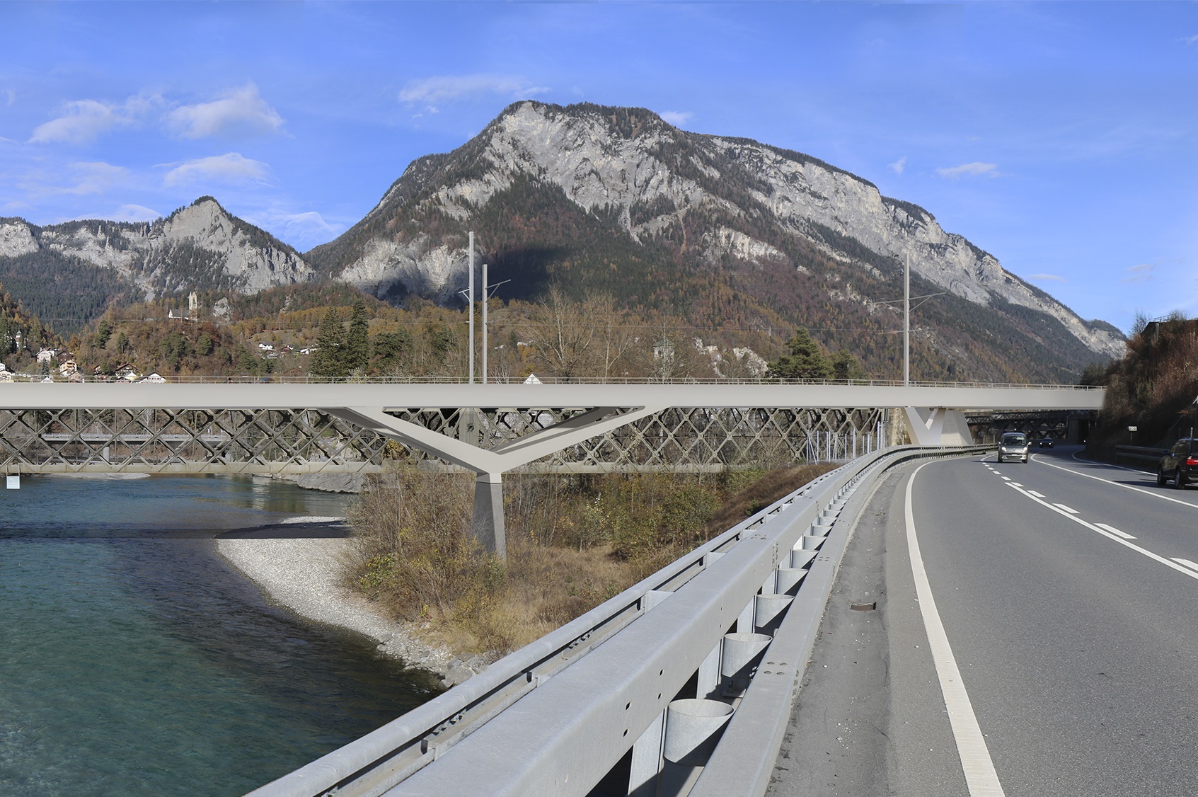 Ground broken on Cowi bridge | New Civil Engineer