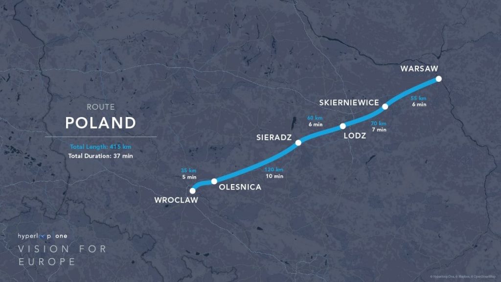 UK engineering firms developing Hyperloop routes | New Civil Engineer