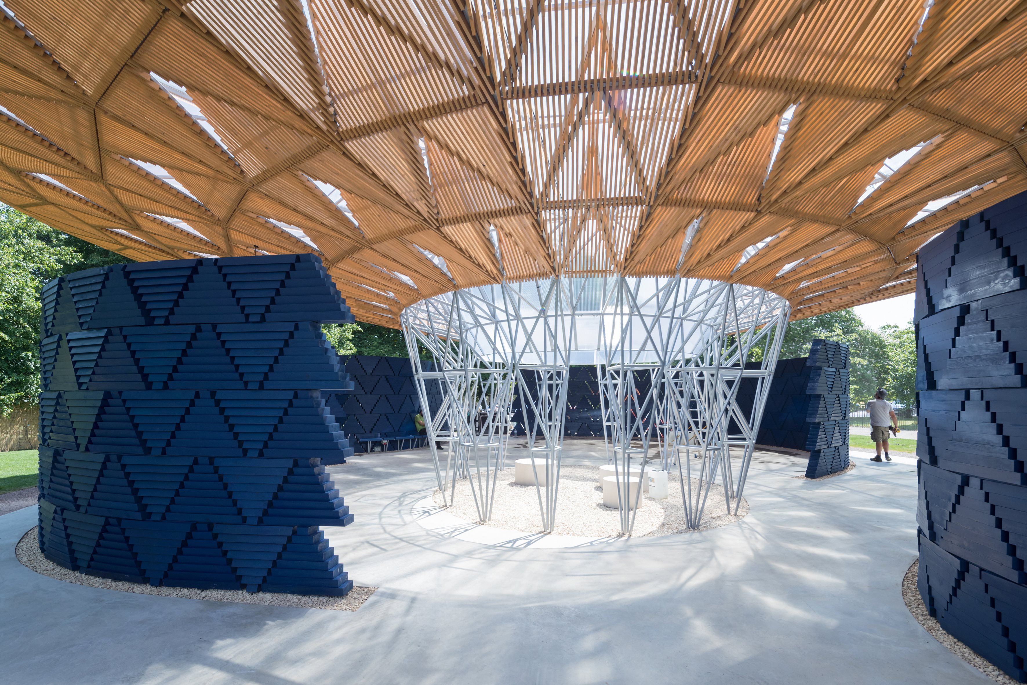 Engineering at the root of the Serpentine Pavilion | New Civil Engineer