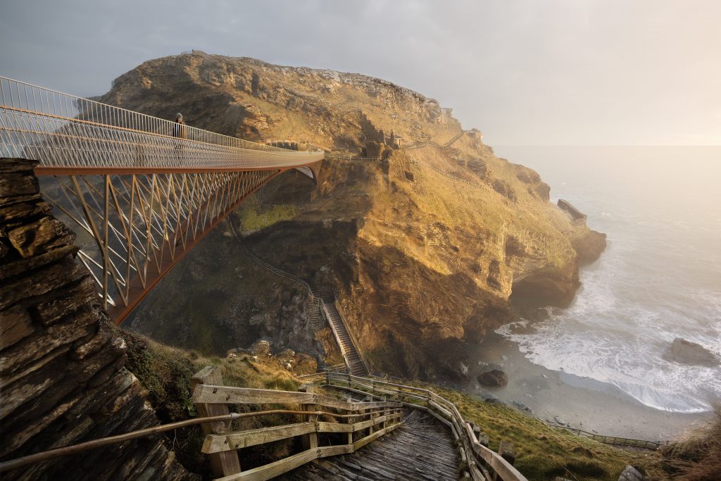 The Gallery | Planning application in for Tintagel footbridge | New ...