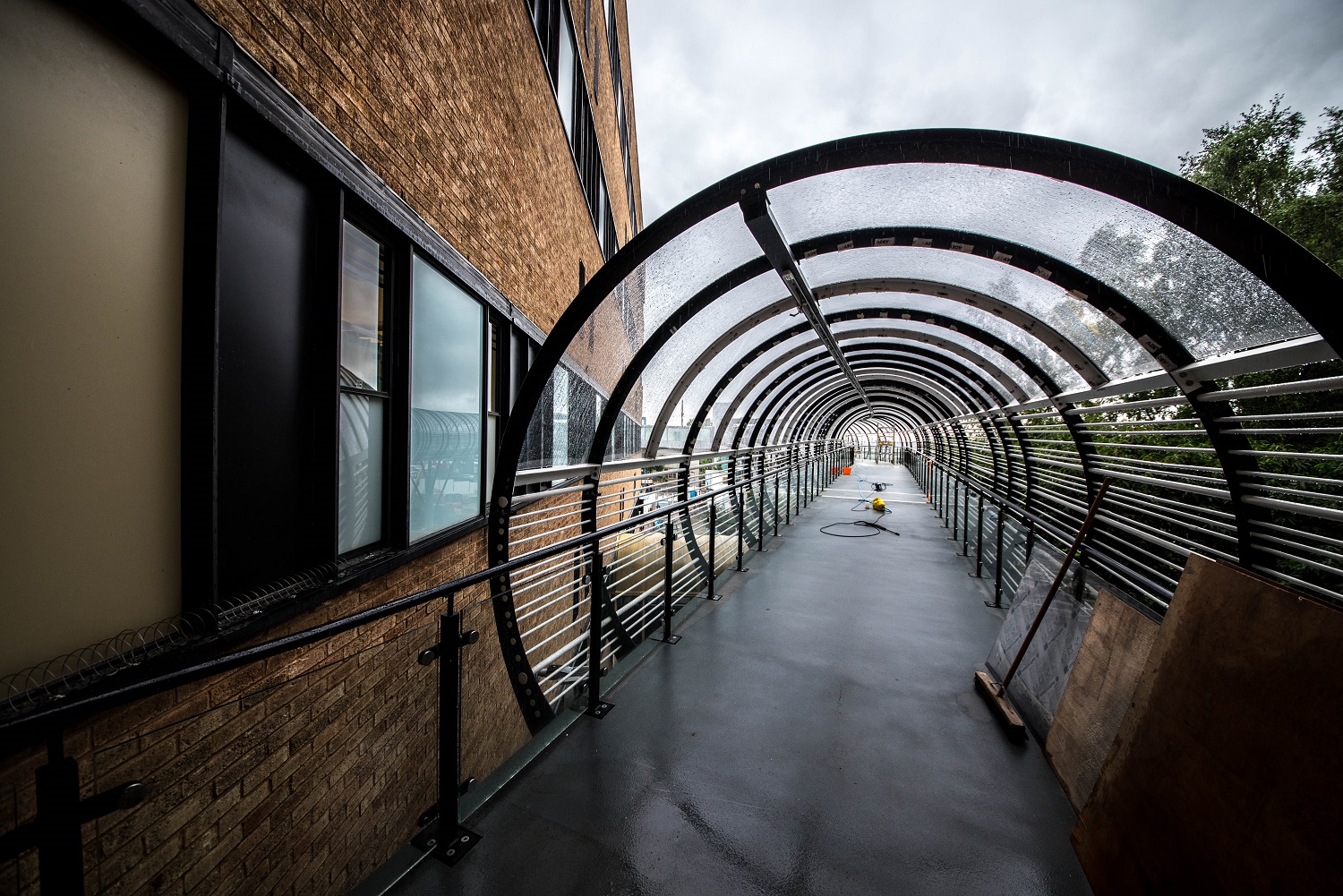 Gallery | £1.4M tram bridge link to open | New Civil Engineer