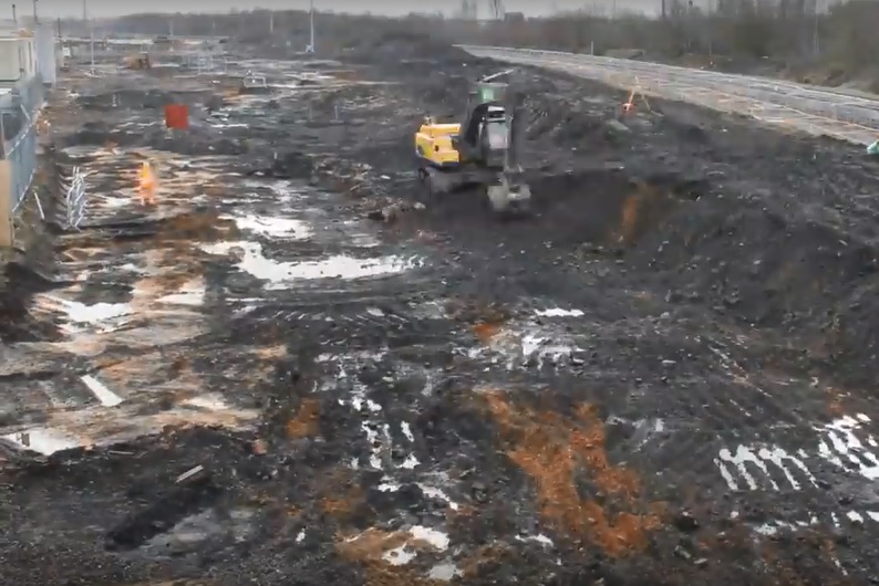 Video | Timelapse of £80M rail depot construction | New Civil Engineer