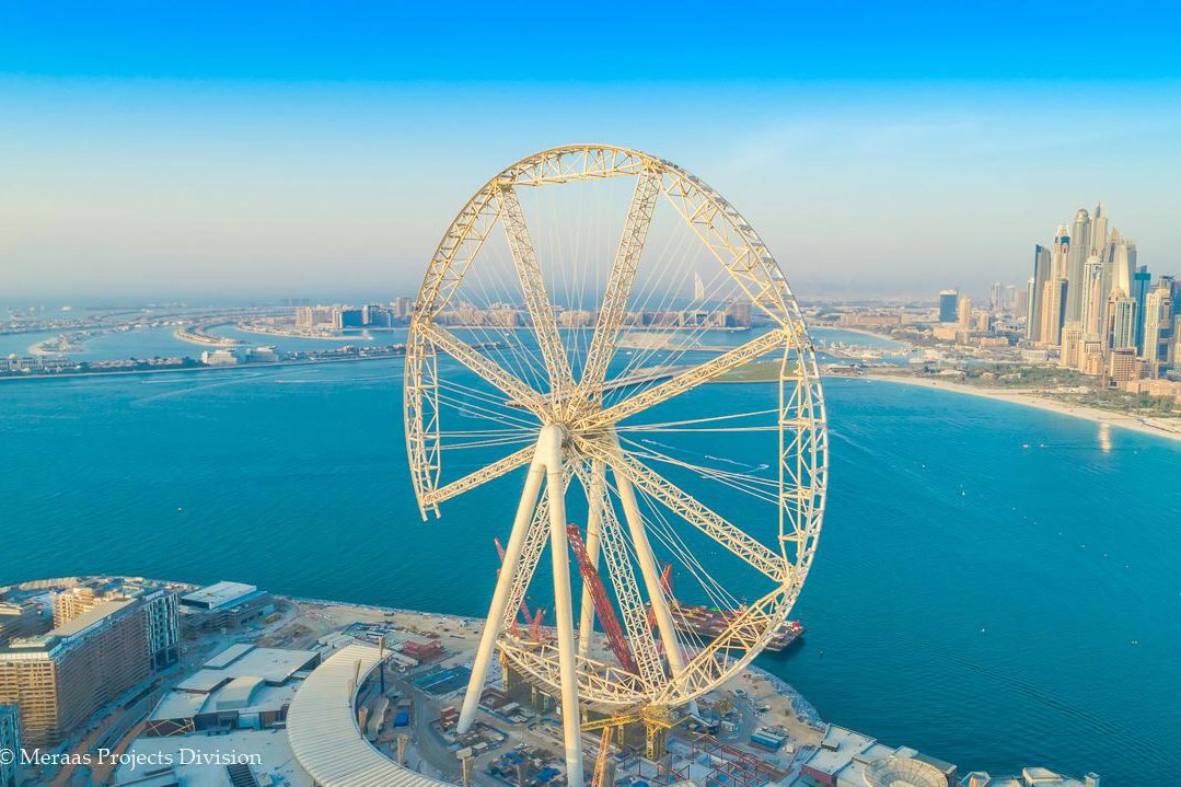 Worlds Largest Ferris Wheel Dubai View Of Ain Dubai Ferris Wheel From