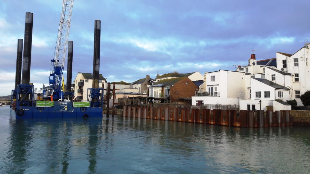 Shoreham raises flood defences | New Civil Engineer