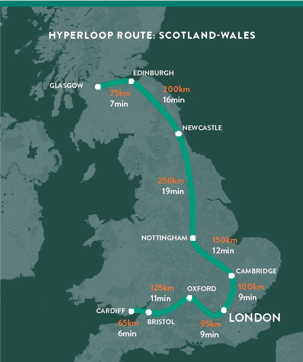 Hyperloop's super high speed UK vision | New Civil Engineer