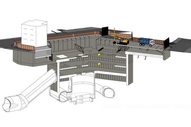 Expanding Bank Tube station | New Civil Engineer