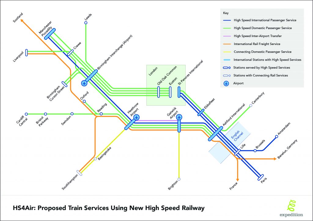 Engineers pitch 'M25 for high speed trains' | New Civil Engineer