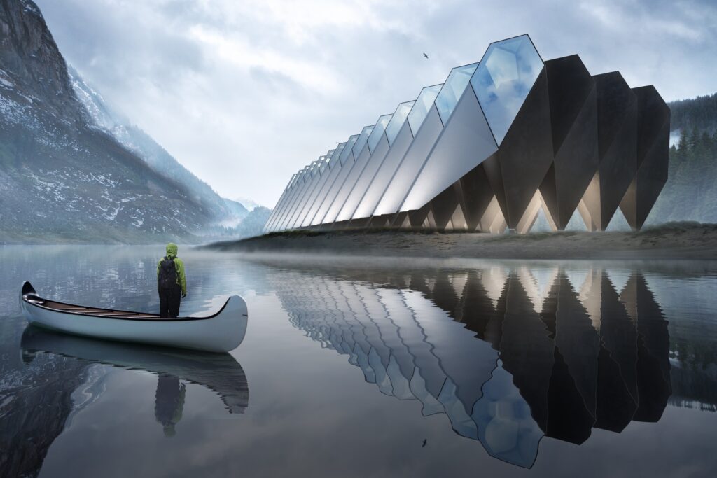 Gallery | WSP unveils futuristic modular hotel | New Civil Engineer