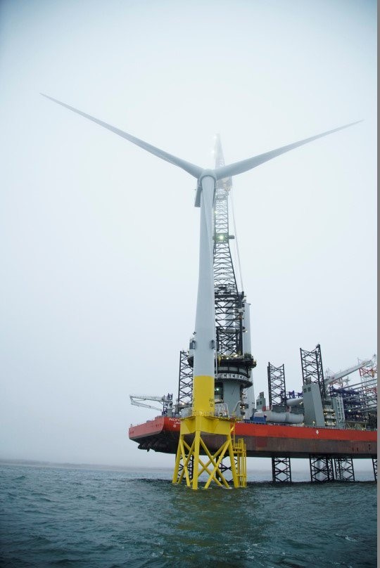 The Gallery | World's most powerful wind turbine installed on Scottish ...