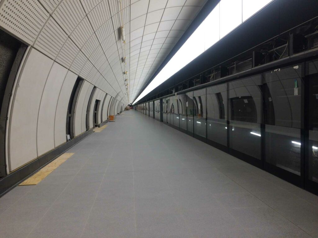 Gallery | Elizabeth Line's new stations | New Civil Engineer