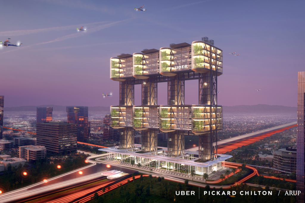 Gallery | Arup design shortlisted for Uber ‘skyport’ | New Civil Engineer