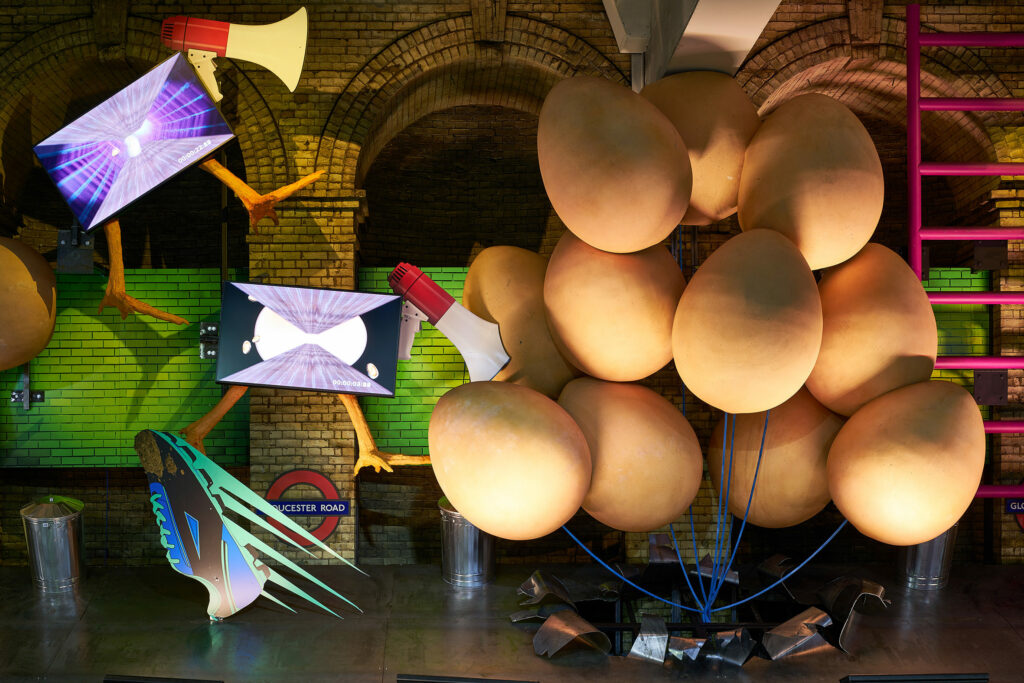 Gallery | Egg-cellent art on the Underground | New Civil Engineer