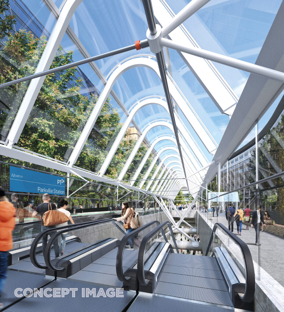 Gallery | Melbourne's new metro stations revealed | New Civil Engineer