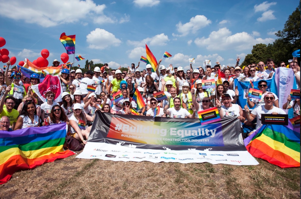 Engineers proud to march at Pride | New Civil Engineer