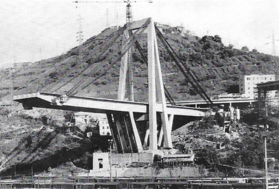 Revealed | Collapsed Italy bridge construction photos and designs | New ...