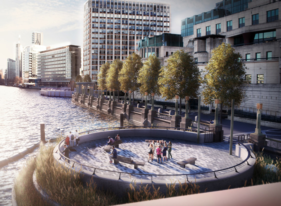 Gallery | Tideway to build public spaces on the Thames | New Civil Engineer