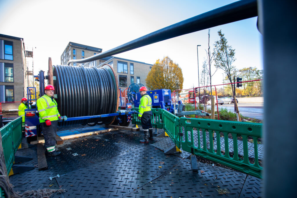 Nine Elms new power supply reaches half way point | New Civil Engineer