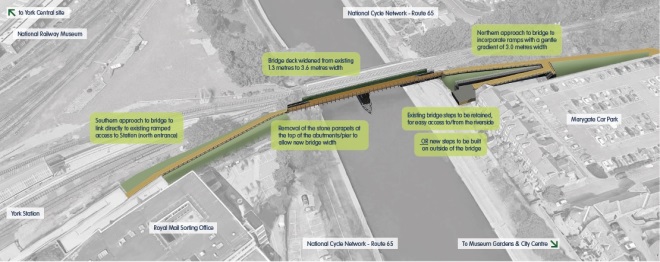 York pedestrian bridge to close for replacement | New Civil Engineer