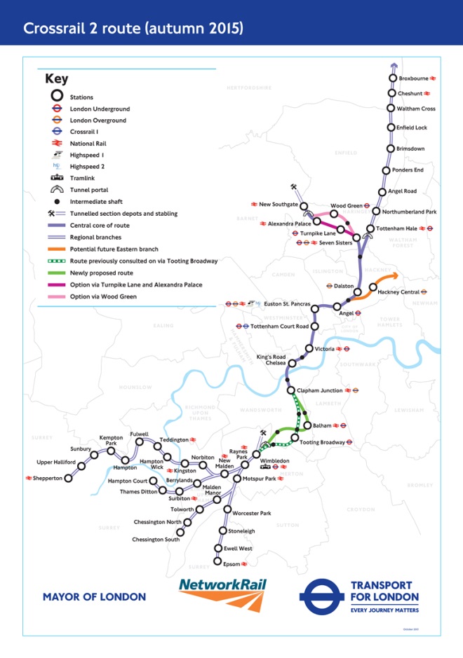 Crossrail 2 cost balloons to more than £40bn | New Civil Engineer