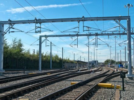 Work to electrify Fife Circle railway line underway | New Civil Engineer