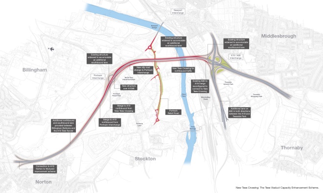 £300M Tees Crossing consultation launched | New Civil Engineer