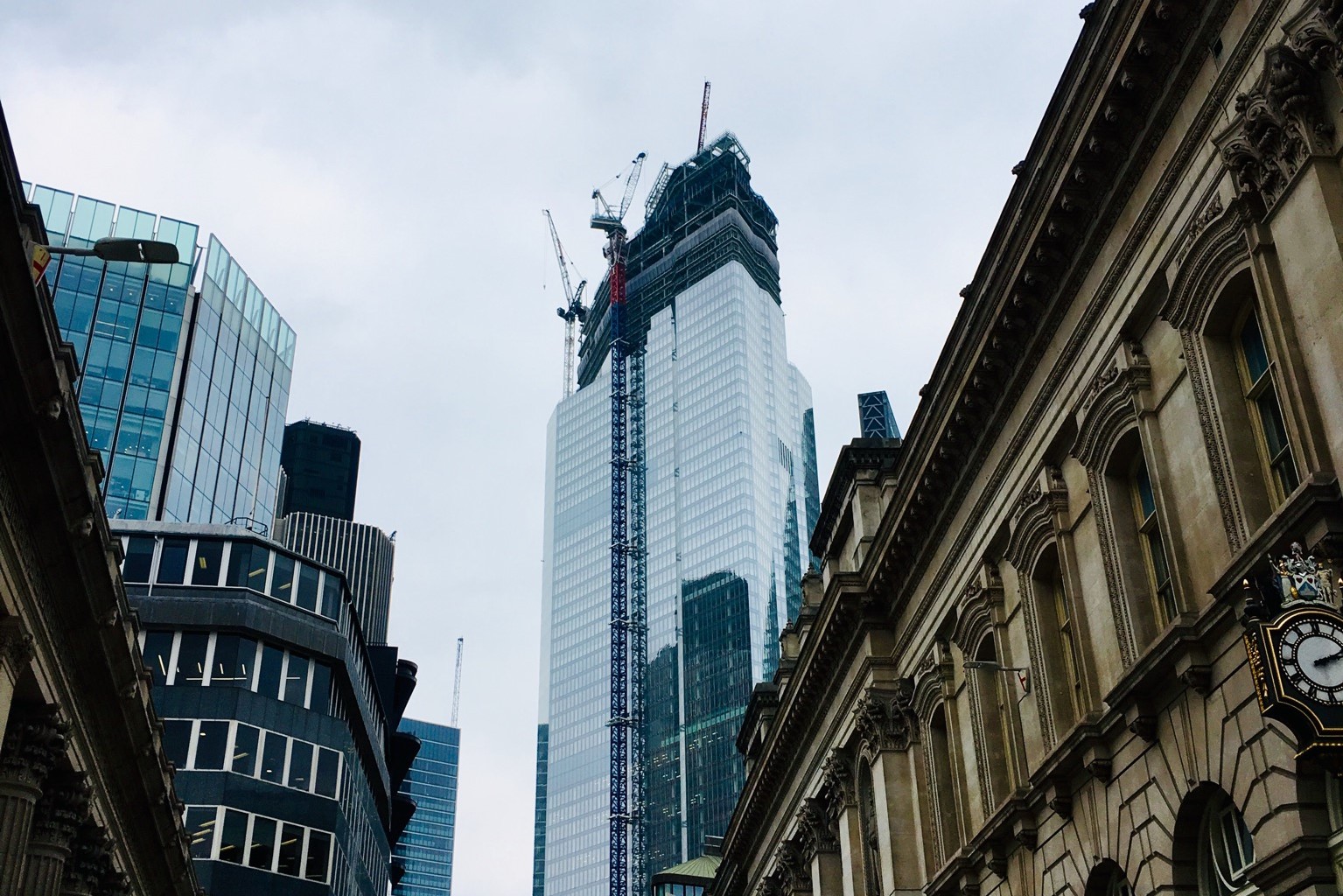 City of London’s tallest skyscraper set for topping out | New Civil ...