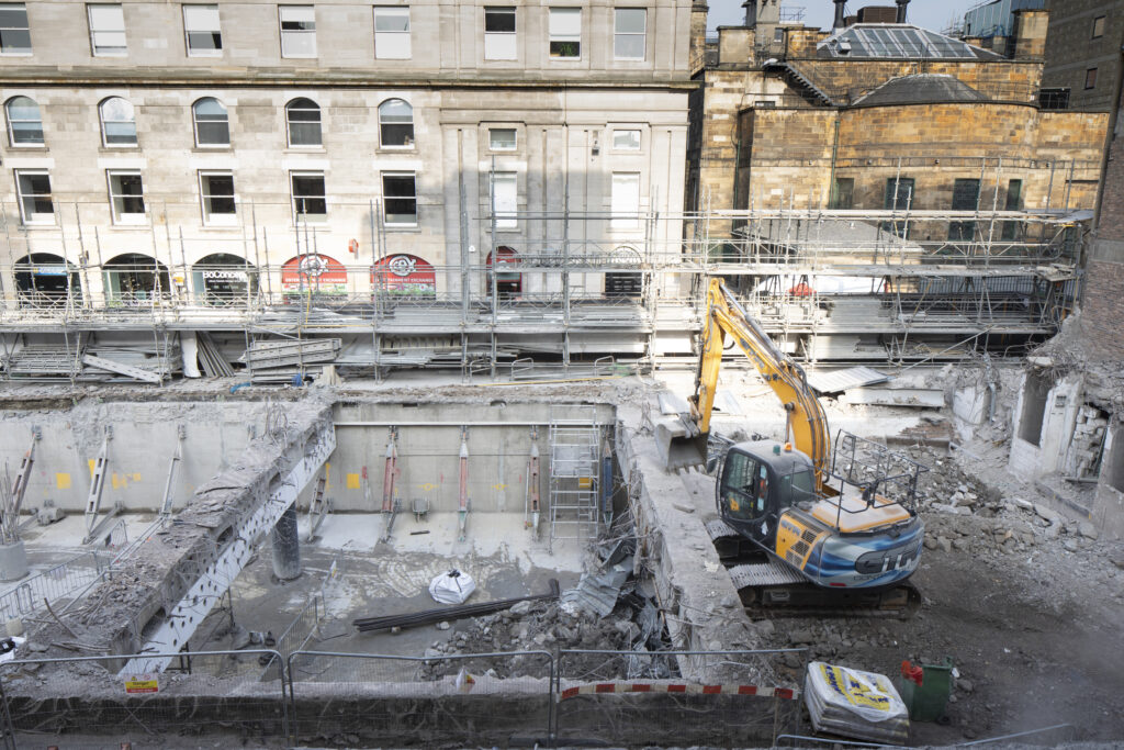 In-depth look at landmark Edinburgh BHS redevelopment | New Civil Engineer